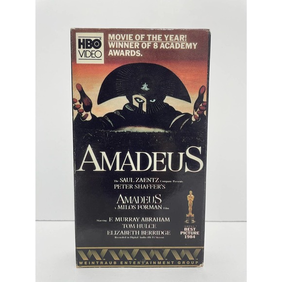 HBO Video | Media | Amadeus Vhs | Poshmark